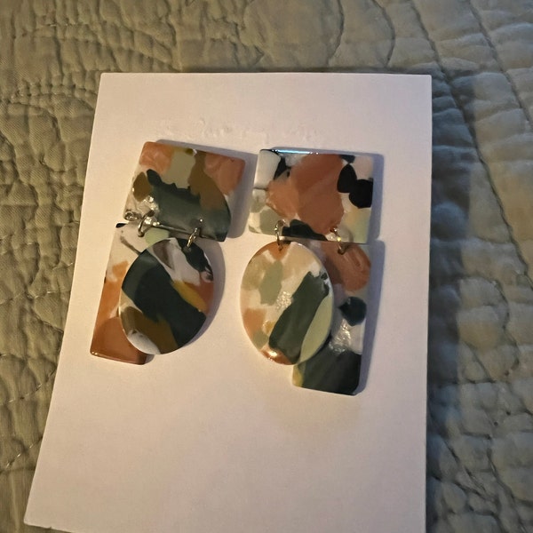 POLYMER CLAY EARRINGS | Colorful Stud Packs - Premade Sets | Handmade ...