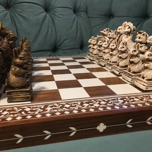 Beatrix Potter Chess Set Peter Rabbit Chess Set Unique Themed Chess Set ...