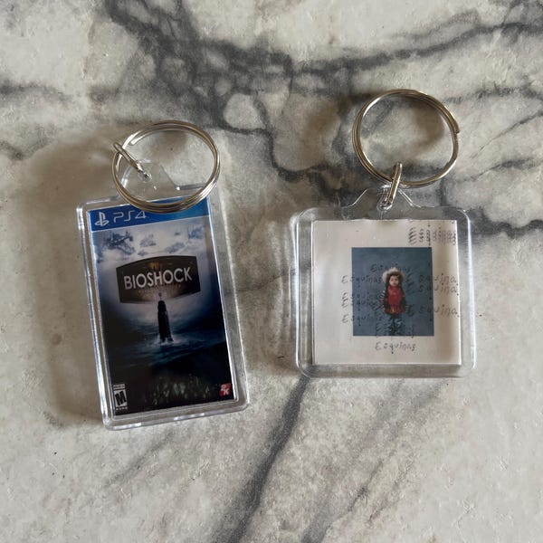 Nintendo Wii Game Art Video Game Keychain | Chain | Hanger | Pendent (2 ...