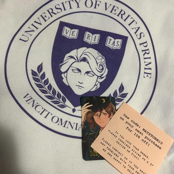 Honkai Star Rail Ratiorine "veritas Et Fortuna" Wall Art Scroll - Anime ...