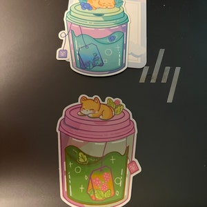 Cow Milk Carton Sticker Set Kawaii Cow Milk Sticker Cute Cow - Etsy