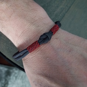 Thin Skydiving Royal Blue Bracelet Made of Paracord and | Etsy