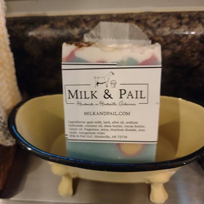 Oatmeal Milk and Honey Soap, Goat Milk Soap, Handmade, Artisan, Cold ...