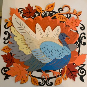 Gothic Raven Shadow Box SVG Template Crow Layered Paper Cut - Etsy