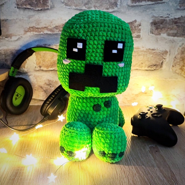 Creeper Amigurumi Crochet Pattern Pdf Pdf-pattern ENG / SPA Amigurumi ...