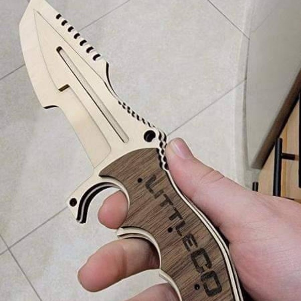 SVG File Only CSGO / CS2 Gut Knife Laser Cutting File. - Etsy