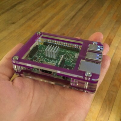 C4labs Zebra Case for Raspberry Pi 3B, 3, 2 and B With Power Cord and Heatsinks Royal Purple - Etsy