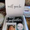 Godfather Proposal Box Will You Be My Godfather Godparents Proposal the ...