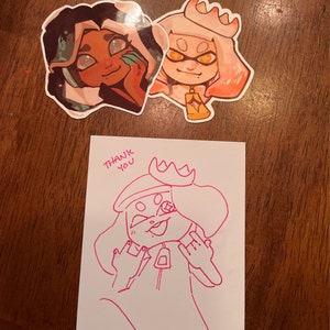 Splatoon Stickers Squid Sisters off the Hook Agents 3 and - Etsy