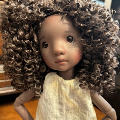 Custom WIG for 13 Dianna Effner Little Darling Head Size 7-8 Siblies ...