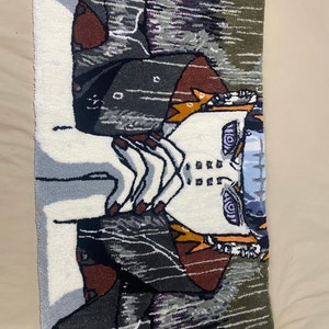 Tufted Moth Rug Custom Butterfly Rug Deaths Head Moth Rug - Etsy