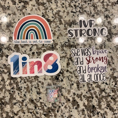 IVF Sticker Gift Infertility Planner Fertility Gifts - Etsy