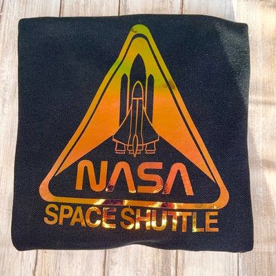 NASA Space Shuttle 1 Color Design SVG Cricut File Svg, Nasa Cut File ...