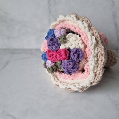 Reversible Flower Bouquet and Bride Amigurumi Pattern Wedding Crochet ...
