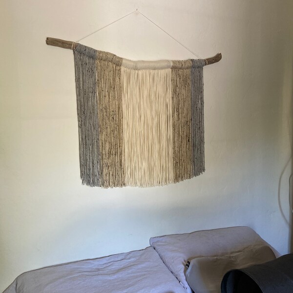 Extra Large Neutral Wall Hanging / Tapestry - Etsy
