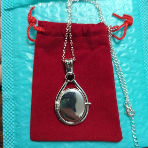 Real H2O Locket Just Add Water Photo Picture Oval Round Locket Engraved ...