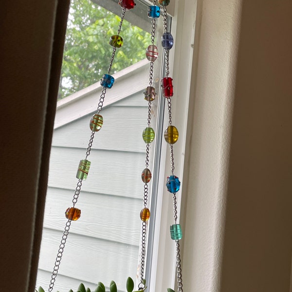 Beaded Ceiling Fan Chain Pulls/boho Light Pulls/vintage Vibe Ceiling Fan and Light Pulls/quirky ...