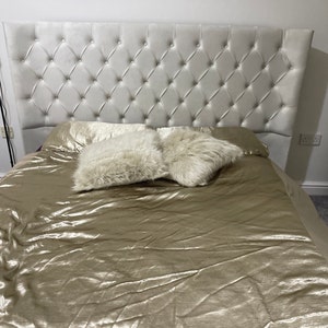 Kestrel Chesterfield Wingback Buttoned Bed Frame Available in - Etsy