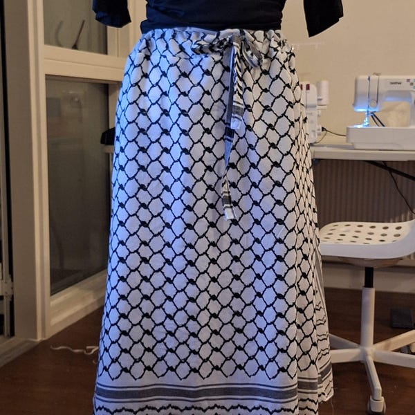 Lazy Skirt Sewing Pattern | Midi | Maxi | Skater Drawstring Skirt ...