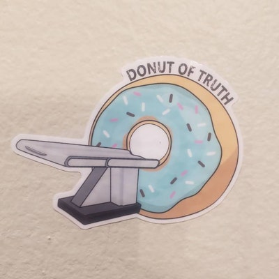 CT Sticker Donut of Truth - Etsy