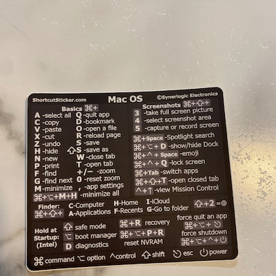 Excel for Windows PC Cheat Sheet Reference Guide Shortcut - Etsy