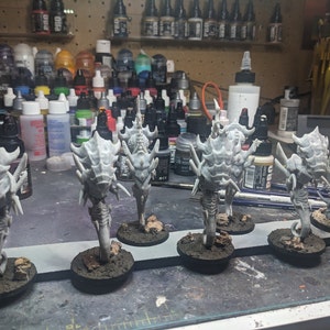 Abyss Champions Set 8 Poses Immaterium God Miniatures - Etsy