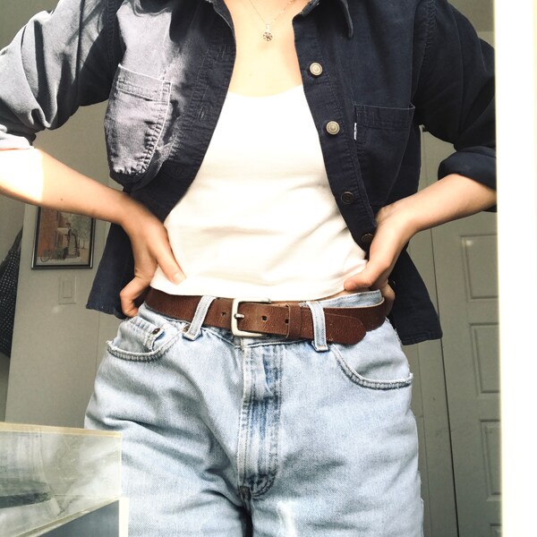 Vintage Crop Top Women's M 1980s 100% Cotton Funky Cropped Tee Made in ...