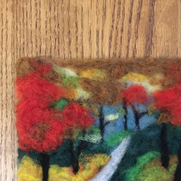 Fall Foliage Needle Felting Kit - Beginner Friendly - Includes Video ...