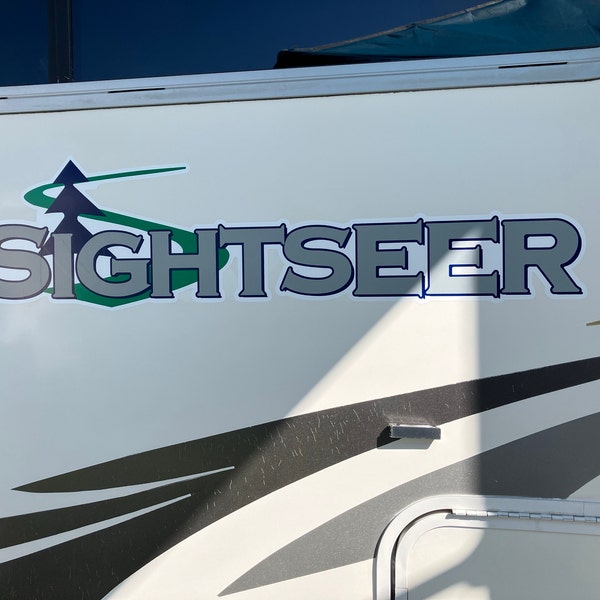 3 Winnebago Sightseer RV Camper Decals Graphics - Etsy