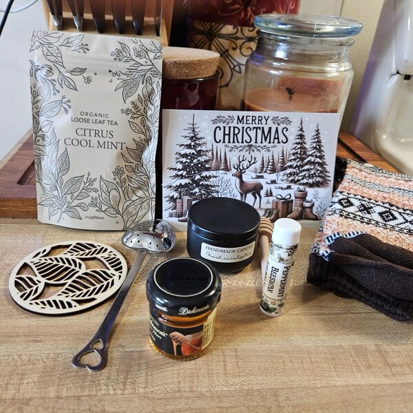 Midwife Gift Box for Women, Personalized Tea Gift Set, Loose Leaf Tea ...