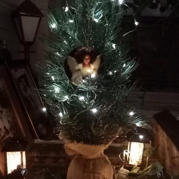 BLACK ANGEL DIY Christmas Card, Fully Customizable and Downloadable ...