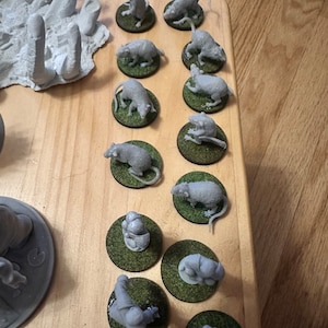 Giant Rats Monsters Npcs for Rpgs Tabletop Games, Dungeons & Dragons ...