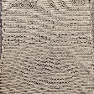 Crochet Blanket Pattern Little Princess Filet Blanket PDF, Uk and Us ...
