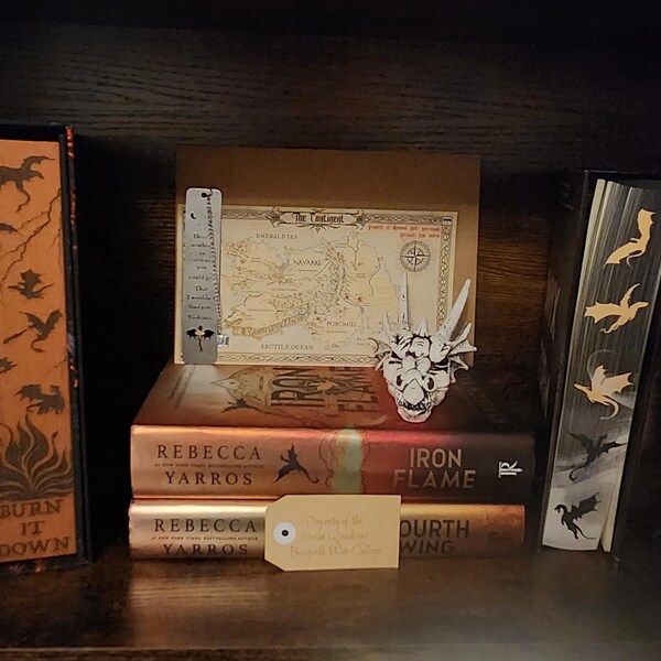 The Continent Map, Fourth Wing General Sorrengail's Map-rebecca Yarros ...