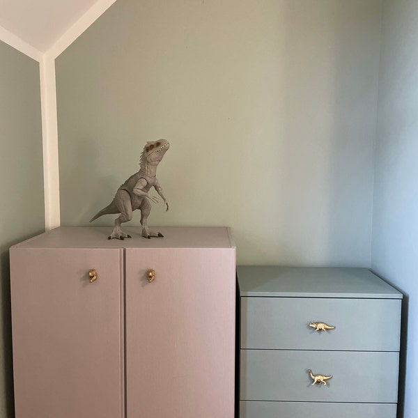Complete Dinosaur Drawer Knob Set - Etsy