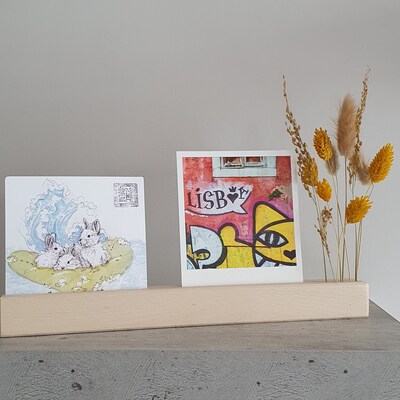 Card and Dried Flower Holder 10 Cm. Card Holder With Space for Dried ...