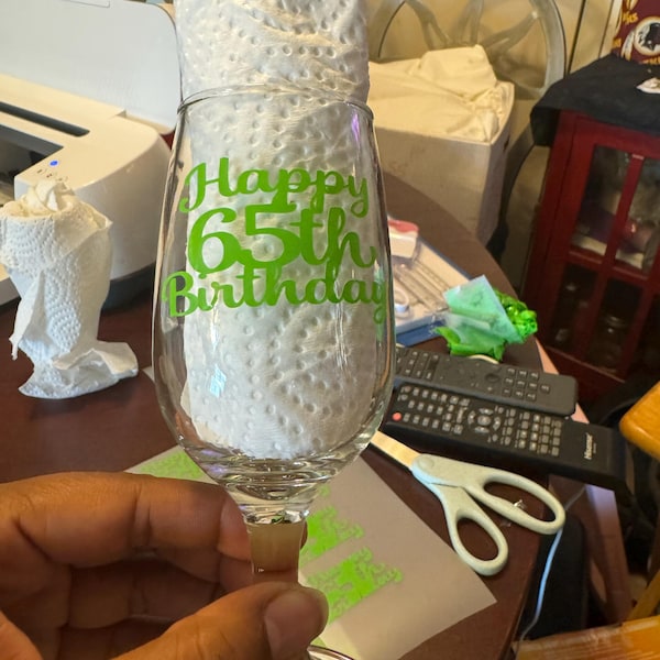 Happy 73rd Birthday Cake Topper SVG 73rd Birthday Cut File for DIY Cake ...