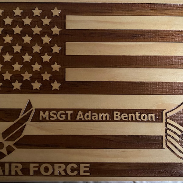 2-12 Artillery Wooden Engraved Flag, 2nd Battalion 12th Field Artillery ...