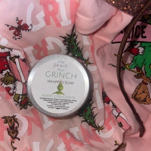 Grinch Whipped Soap, Whipped Soap Gift, Soap Christmas Gifts ...