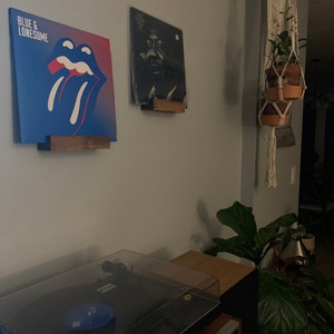 Custom Record Display Holders Record Wall Mount Record - Etsy