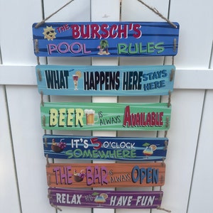 Vintage Custom Metal Street Sign. Great for Your Bar, Camp, or Lake ...