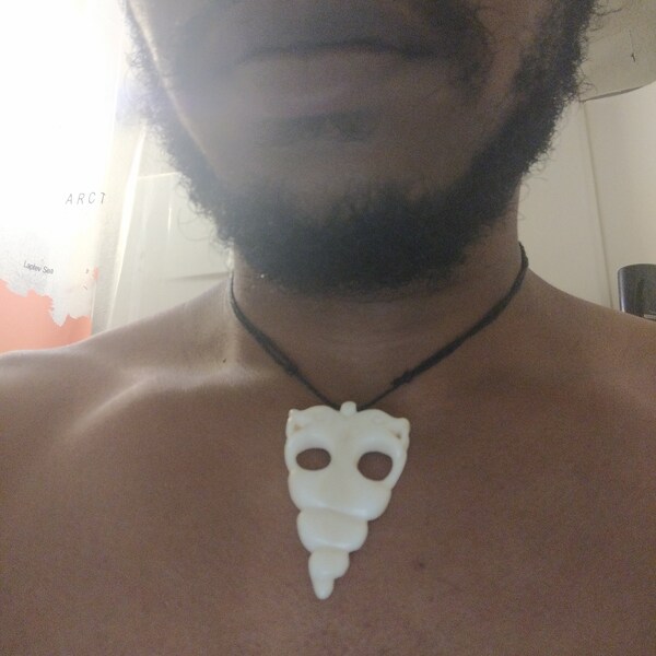 African Art Ethnic Jewelry Shona Carving Polished Cow Bone RING With ...