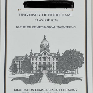 University of Notre Dame Note Cards - Etsy