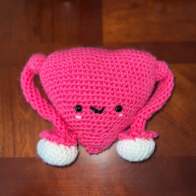 Anatomical Uterus Crochet Pattern PATTERN ONLY Instant DOWNLOAD ...