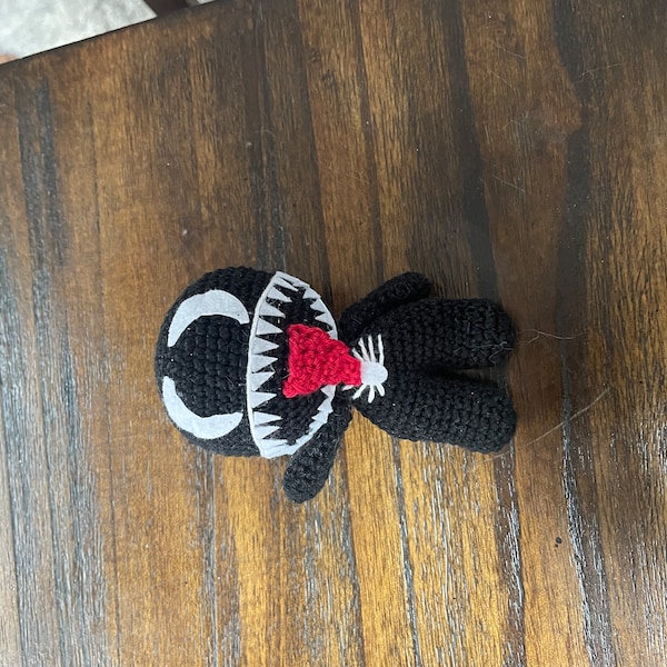 PDF File Avengers Marvel Amigurumi Crochet Pattern Venom Keychain US ...