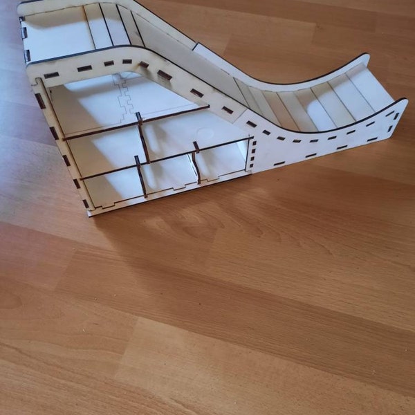 Car Jumping Ramp - Toy Car Holder - Garage - Laser Cut Files (digital ...