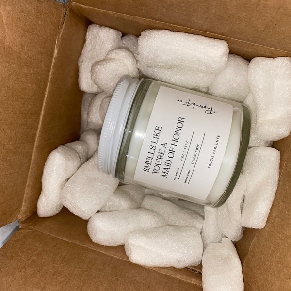 Maid of Honor Proposal Candle, Smells Like You're A MOH, Custom Wedding ...
