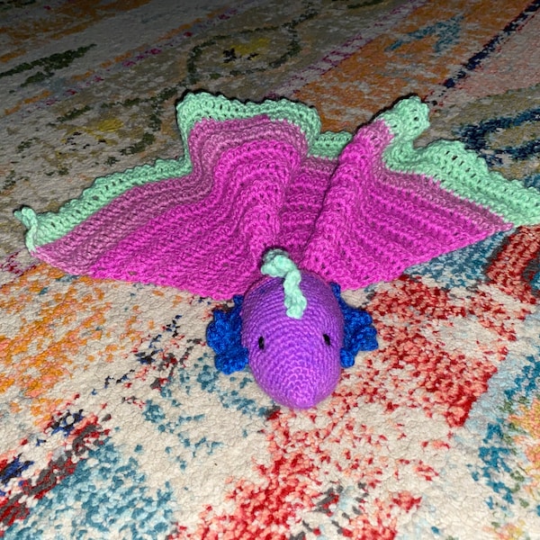 Crochet Pattern,betta Fish Lovey,lovey,crochet Lovey,lovey Crochet ...