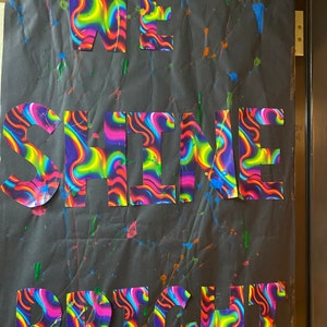 Super Hero/comic Bulletin Board Letters, Clip Art - Etsy