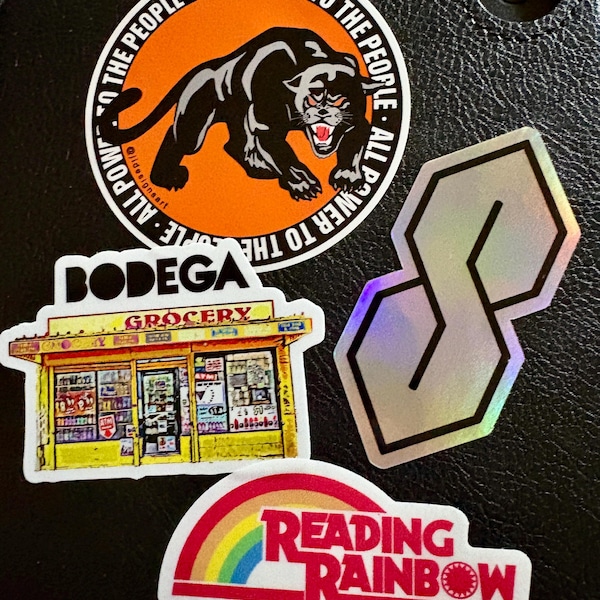 90s Sticker Holographic Cool S, Stussy S, Super S, Universal S, Pointy ...